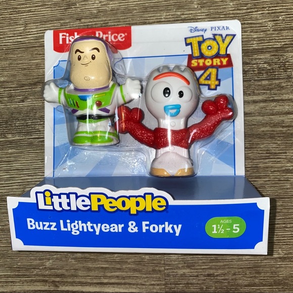Fisher-Price | Toys | Fisher Price Little People Buzz Light Forky ...